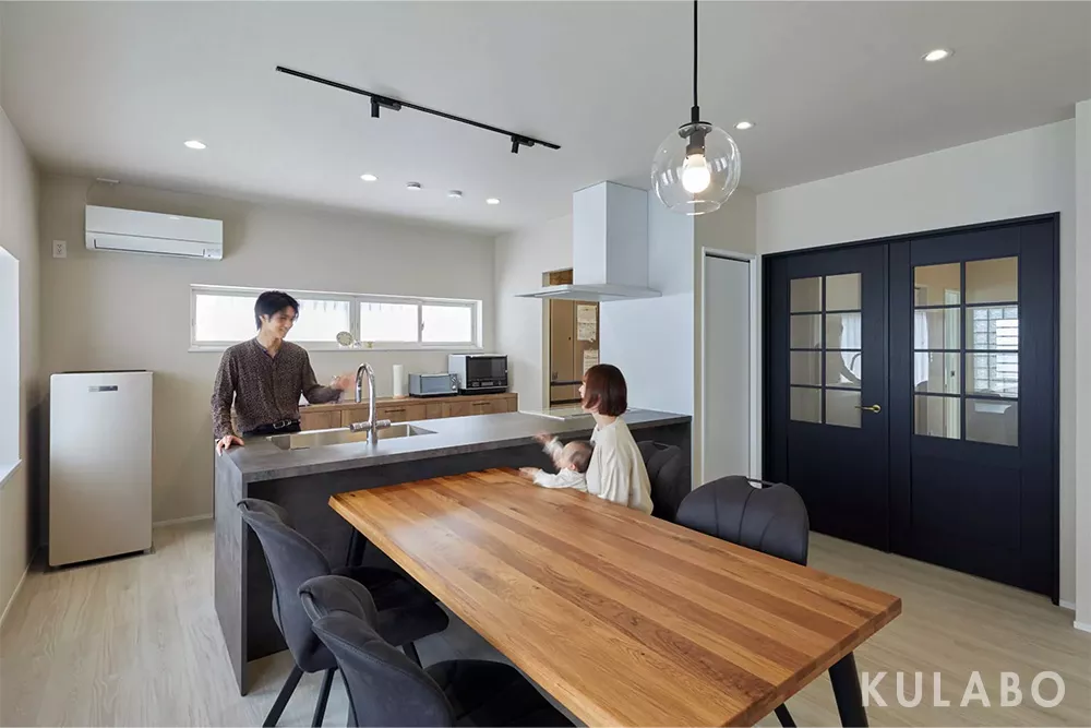 素材感が生みだす理想の生活/愛知県名古屋市天白区｜愛知・名古屋市のリノベーションスタジオKULABO